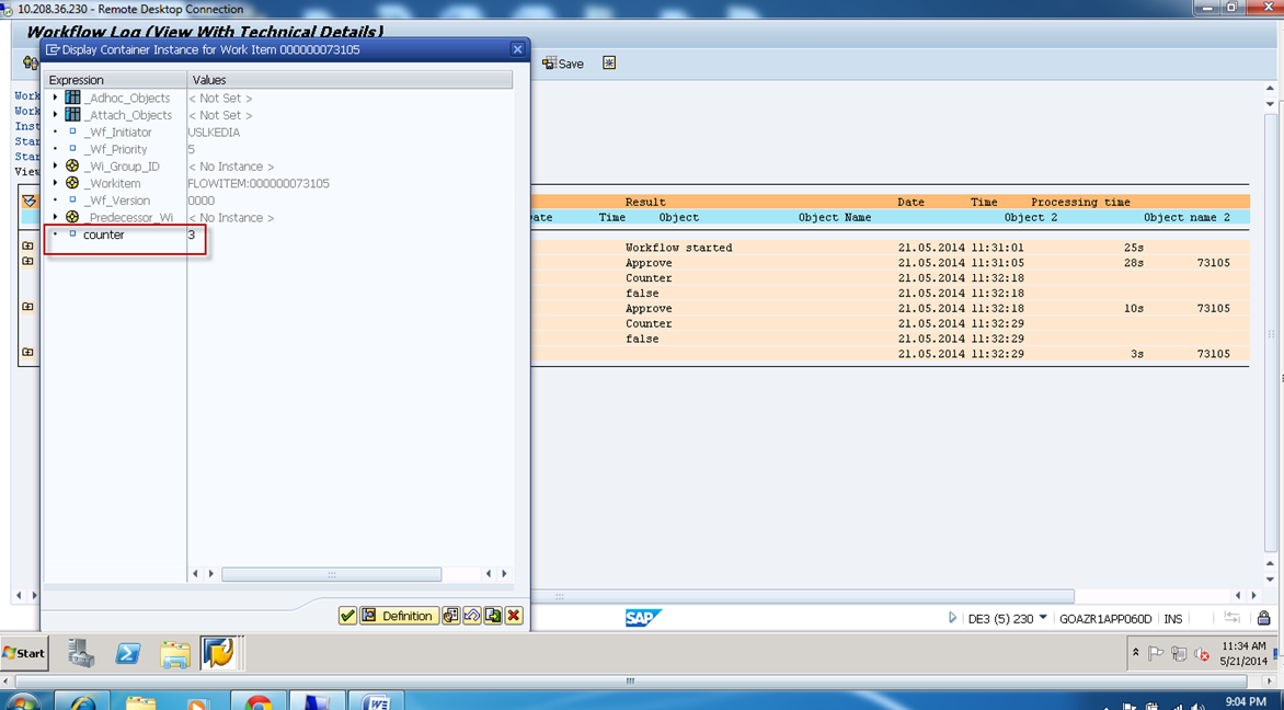An Sap Consultant Sap Workflow Loop Step Type