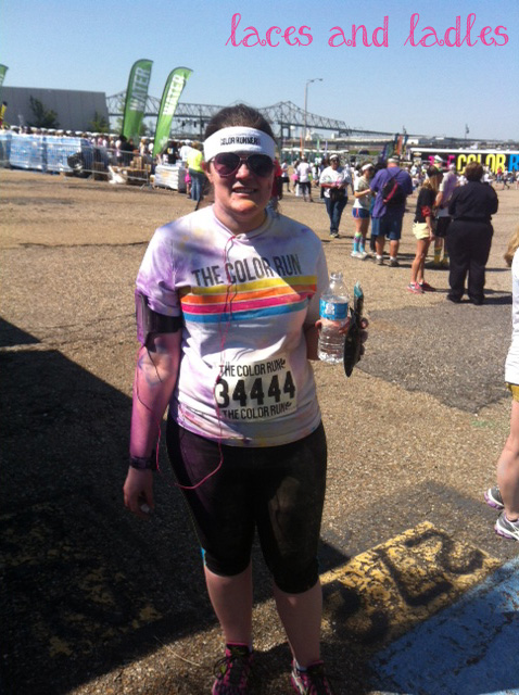 laces and ladles: the color run - recap