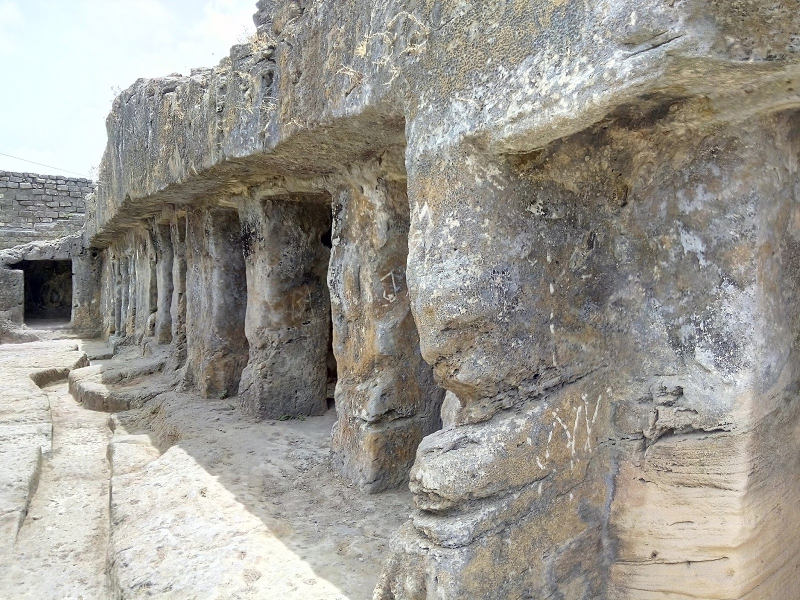 Baba Pyare Caves near Uparkot Fort in Junagadh in Gujarat | The journey ...