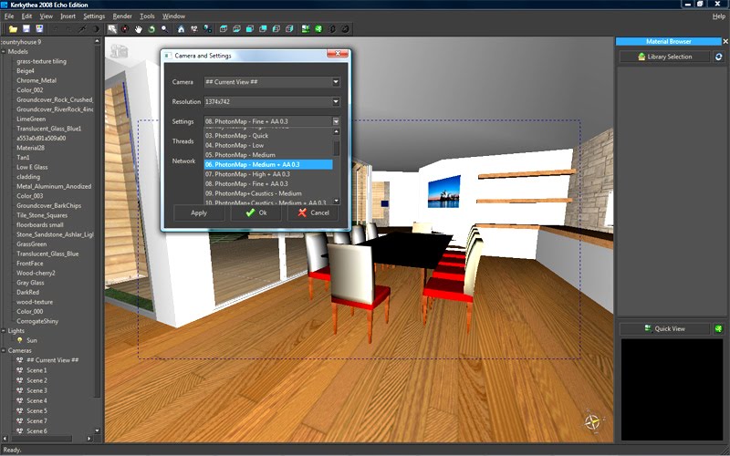 Daftar Plugin Render Tool Gratis Pada Google SketchUp Yang Bisa Kamu Gunakan - bagus3d