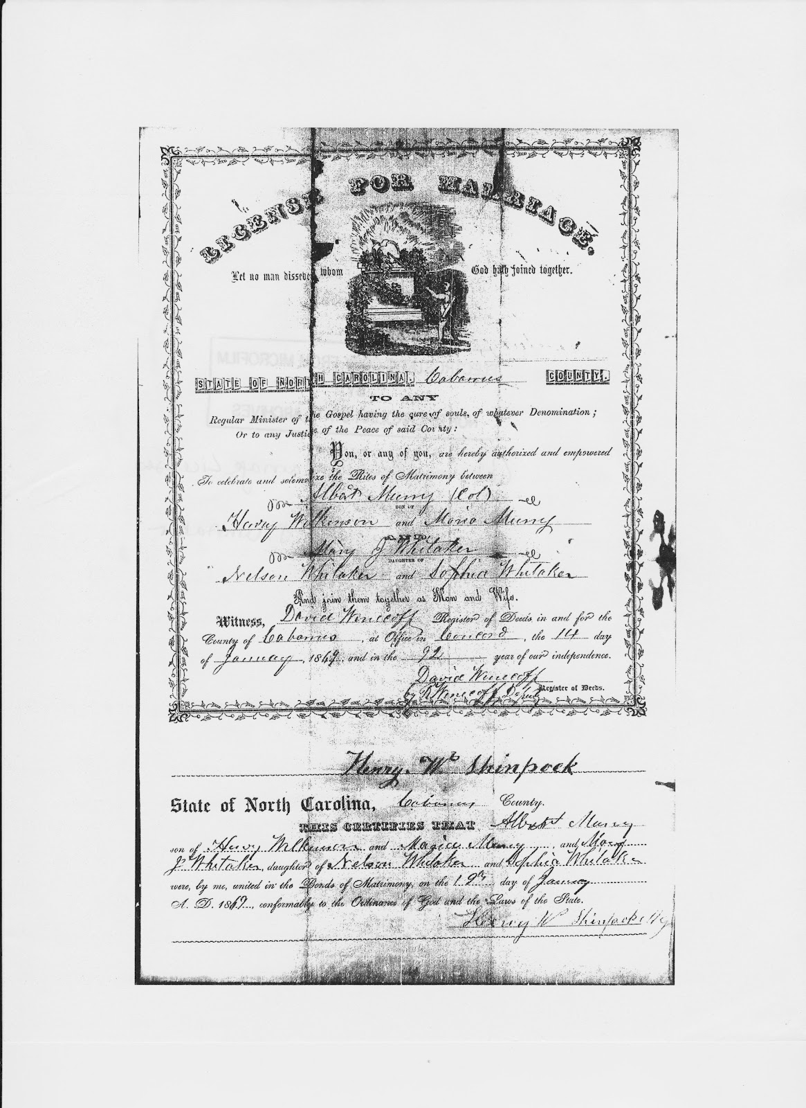 Job's Children: Moriah