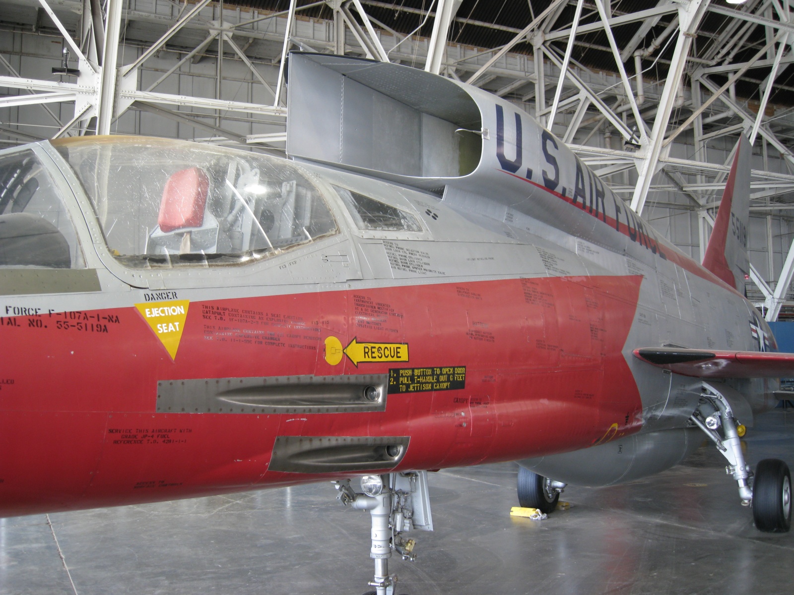 vanveken's blog: North American YF-107A Ultra Sabre Walk Around