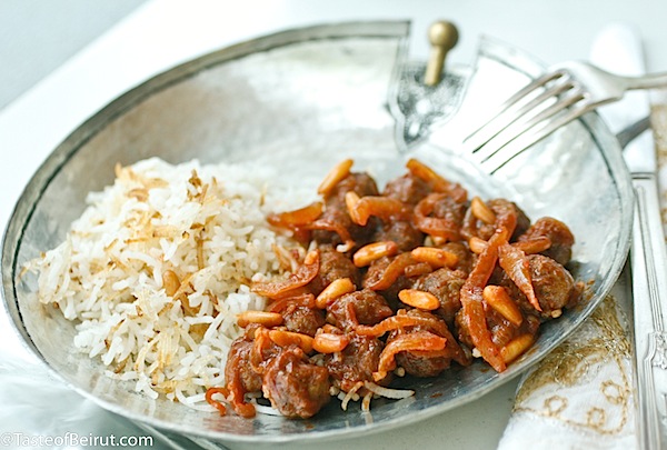 Lebanese meatballs (Dawood Basha) Recipe | Arabic Food Recipes