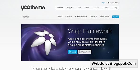 Warp Free Joomla! Template Framework