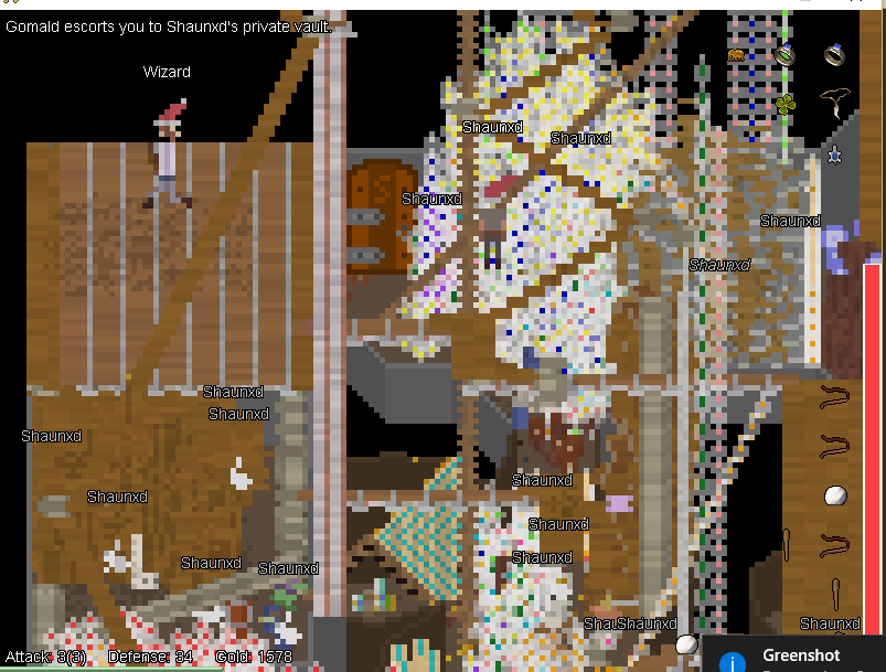 Wizard's Aberoth blog: Shaunxd's vault