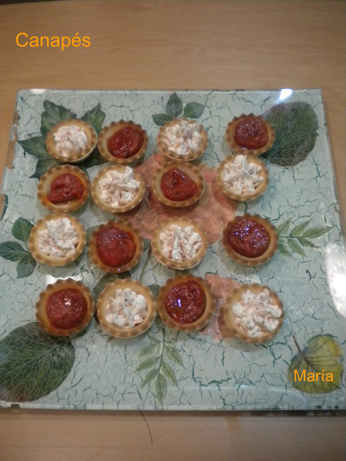 La chispa del paladar: Canapés