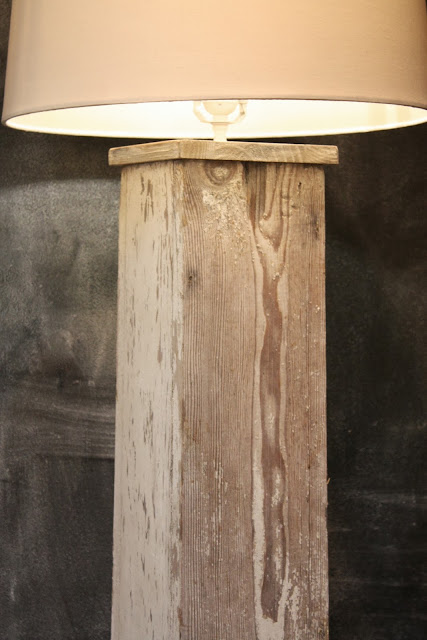 ~thrifty thursday~{make a column lamp} - My Sweet Savannah