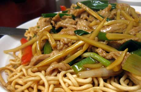 Salted Fish Fried Noodle Recipe