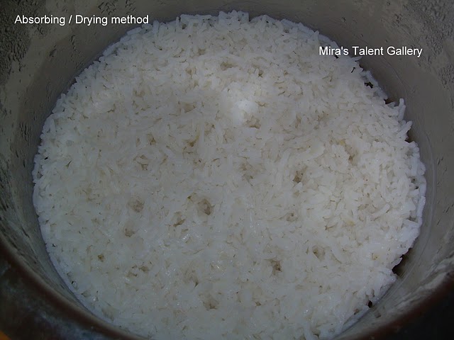 Mira's Talent Gallery @ My Hobby Lounge: How to cook Plain Rice - for ...