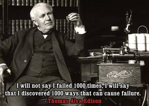 Quotes World: Inspirational Quotes by Thomas A. Edison