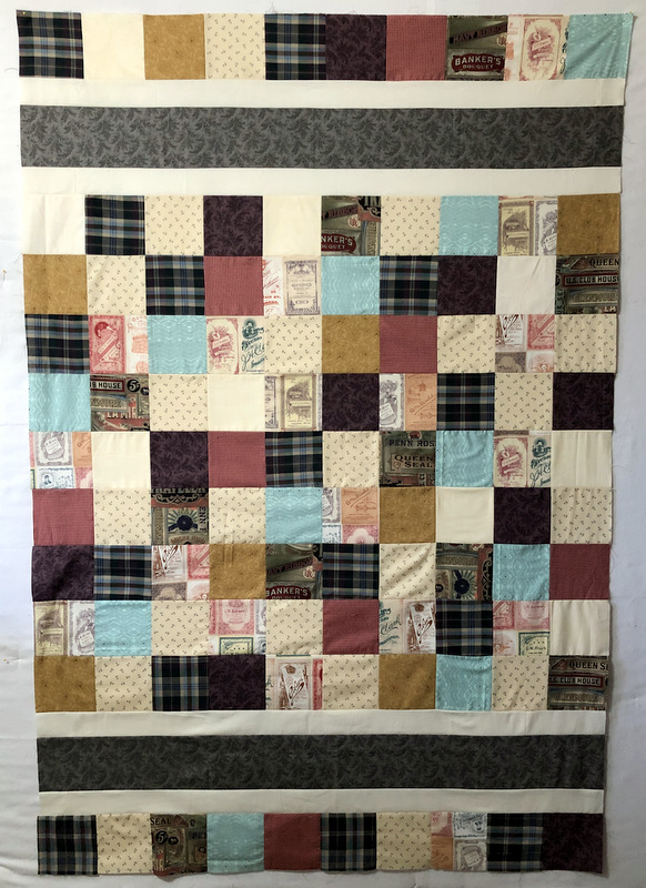 My Sew-Called Quilts: A Quilt Like Dad's Flimsy #2 Finish