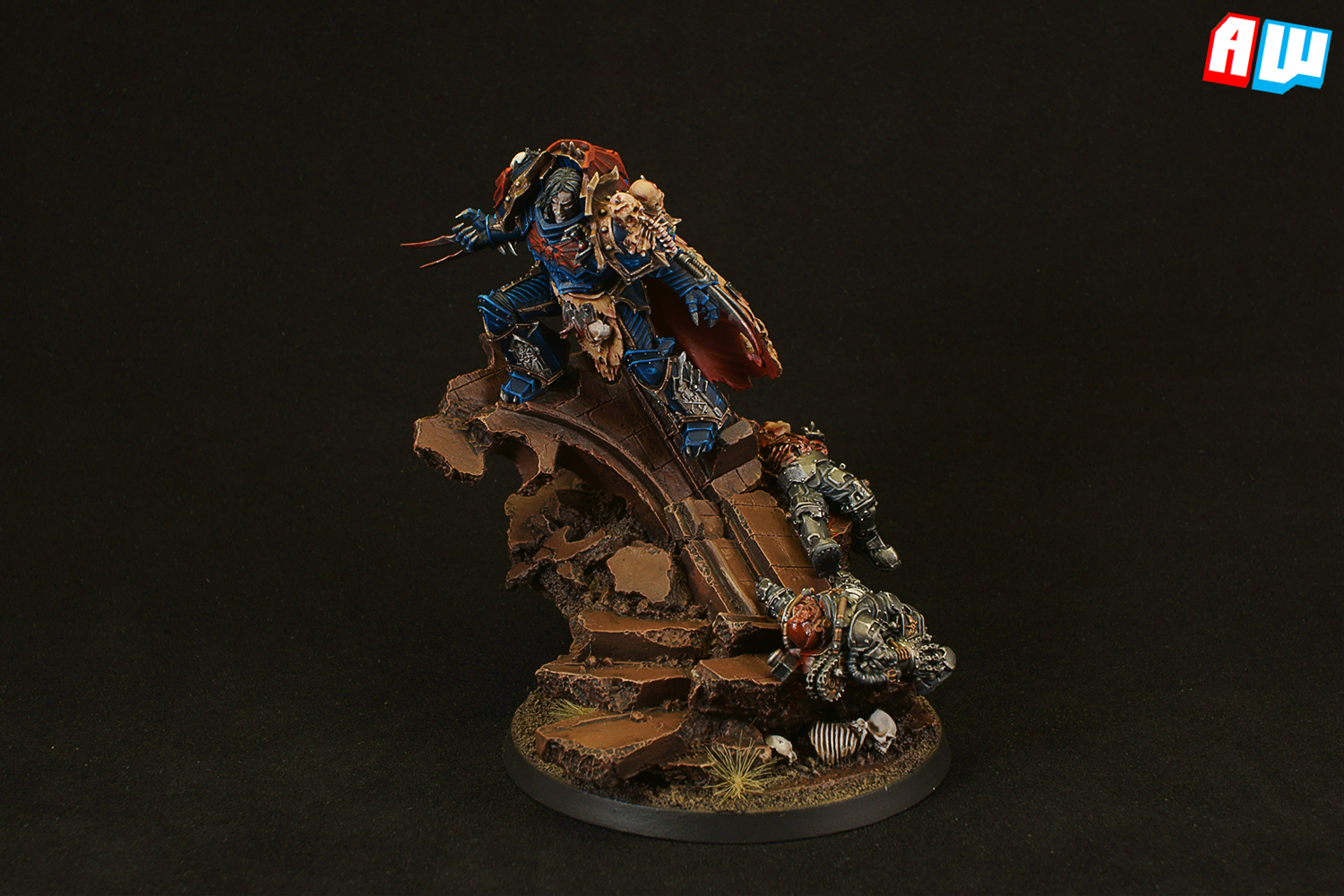 The Alternative Wargamer: Commission: Konrad Curze, Primarch of the ...