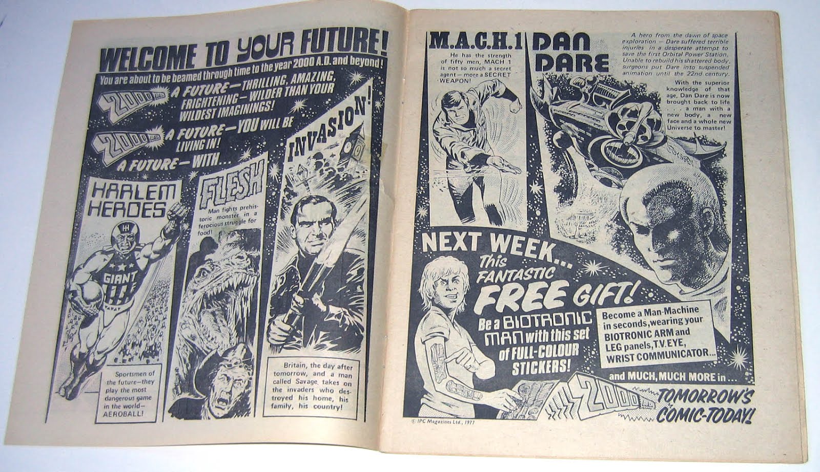 BLIMEY! The Blog of British Comics: It's 2000AD's 40th anniversary!