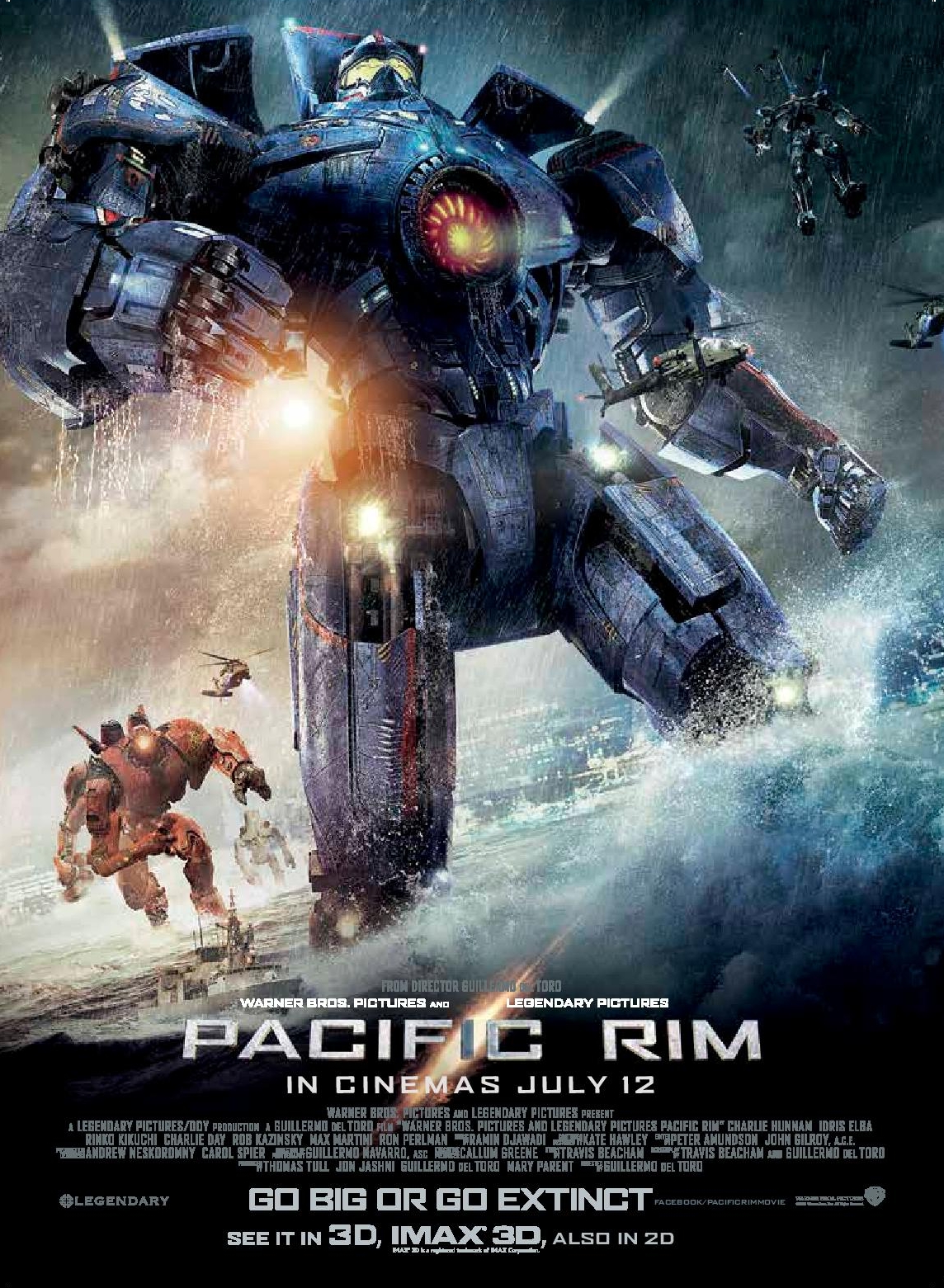 Entrando al Cine: Titanes del Pacífico (Pacific Rim, Dir. Guillermo del ...