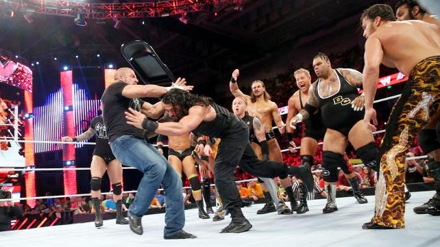 The Shield vs Evolution Official Payback 2014 Matchcard - WWE Indonesia