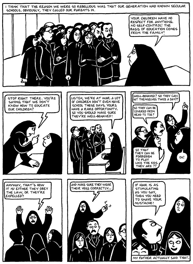Read Persepolis 1, Section 13: The Key, Page 96