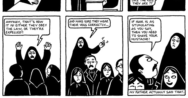 Read Persepolis 1, Section 13: The Key, Page 96