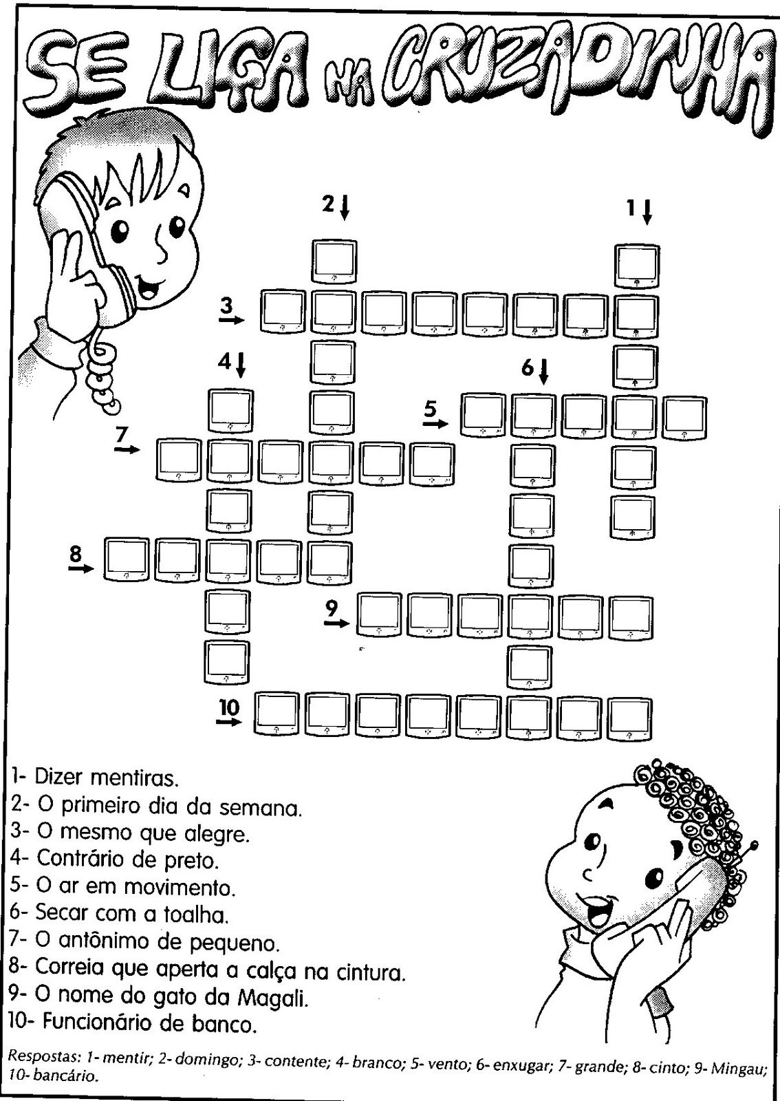 EDUCAÇÃO E ARTES: ATIVIDADES COM N INTERCALADO