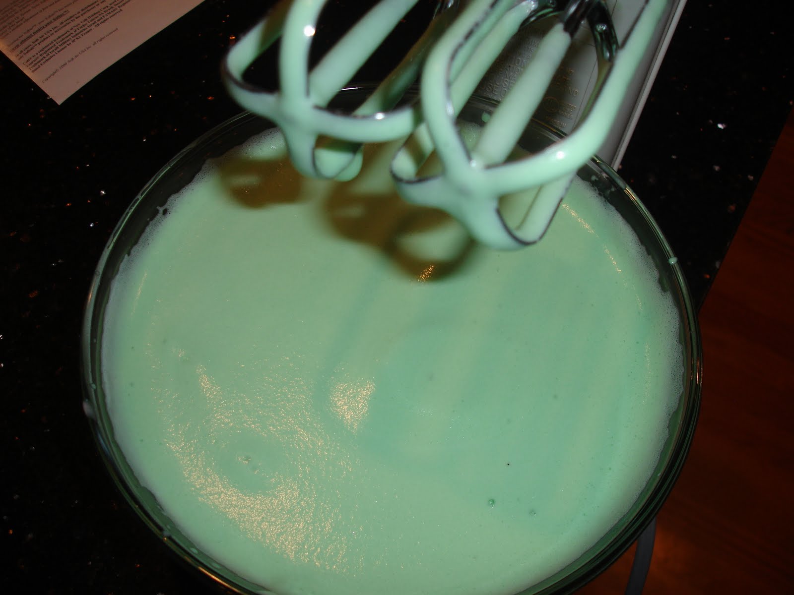 The Tastebud Diaries: Green Dessert