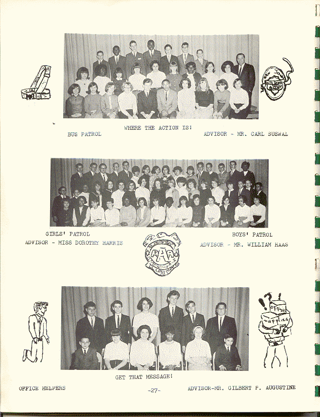 Historic Perth Amboy Virtual Museum: Shull School Yearbook 1966 - Part 4