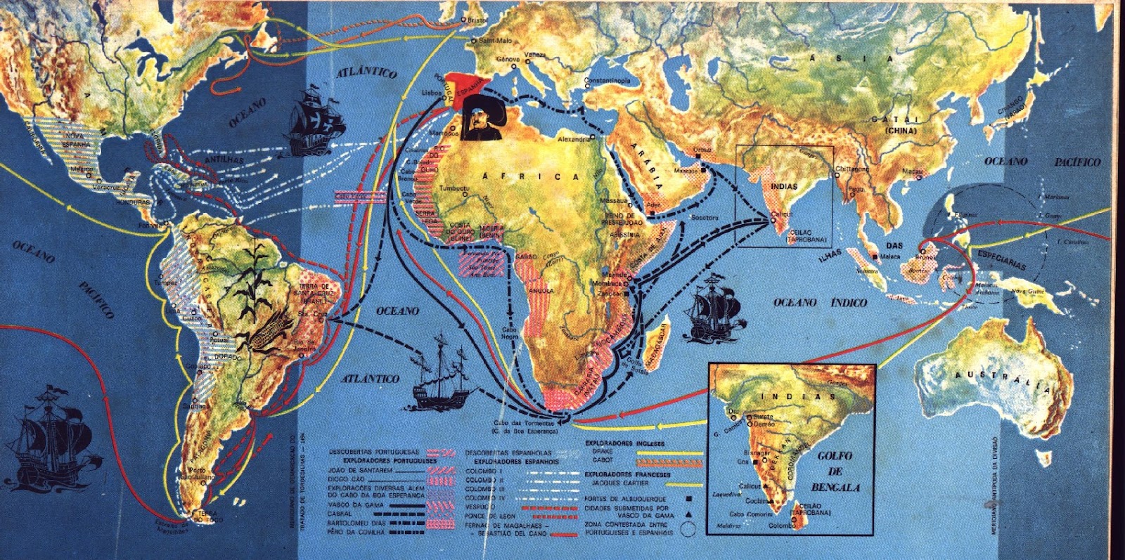 Geoensino - Portal sobre o ensino de Geografia: Mapas Mundi