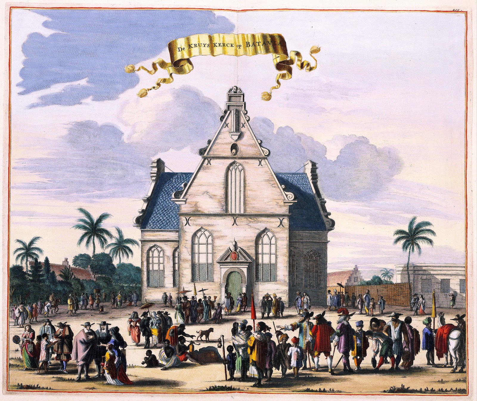 OUD INDONESIË: Batavia 1682