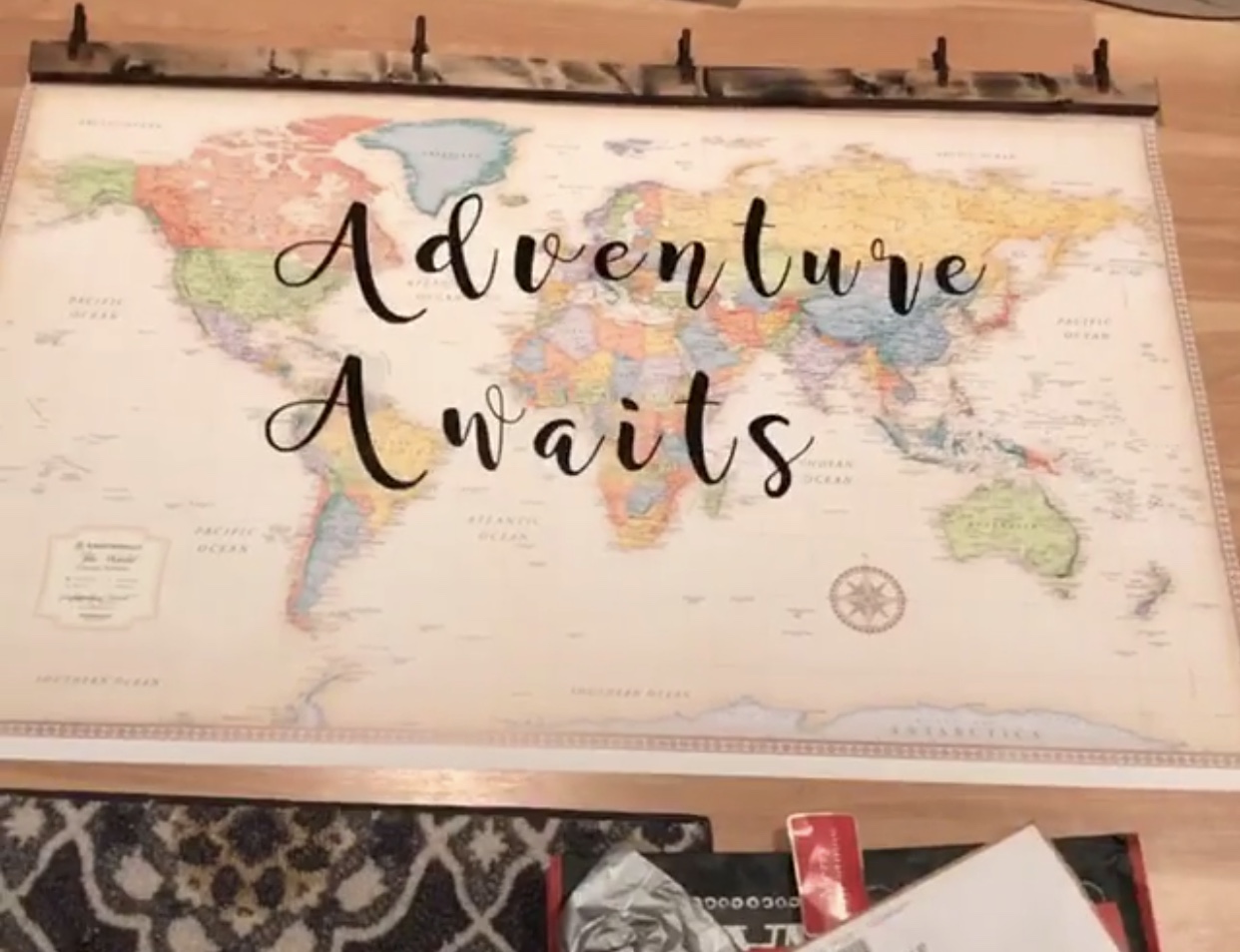 How to Make Custom Map Art | R&R at home