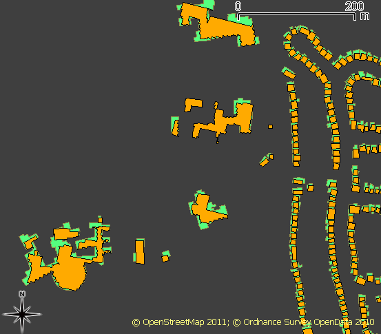 Maps Matter: Augmenting Residential Landuse : building density