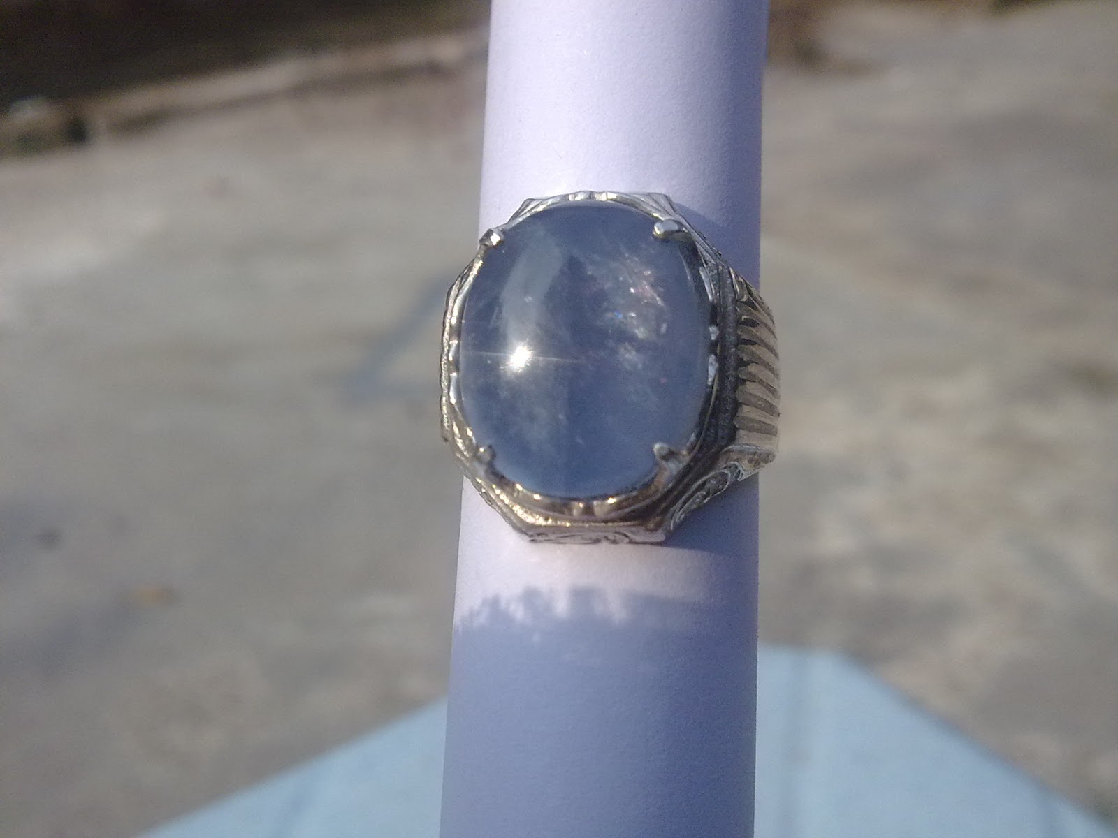 SUDUT PERMATA: Batu Nilam Burma Sky Blue(RM 500.00) (sold out)