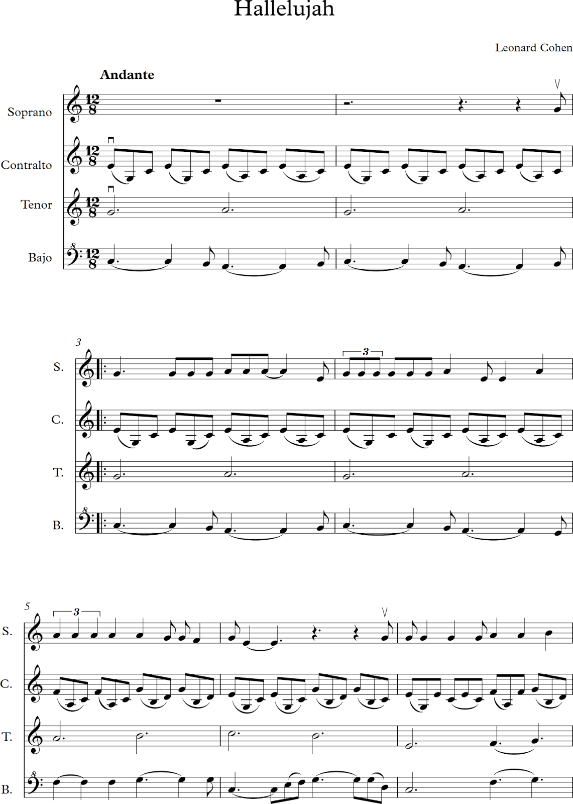 Descubriendo la Música. Partituras para Flauta Dulce o de Pico ...