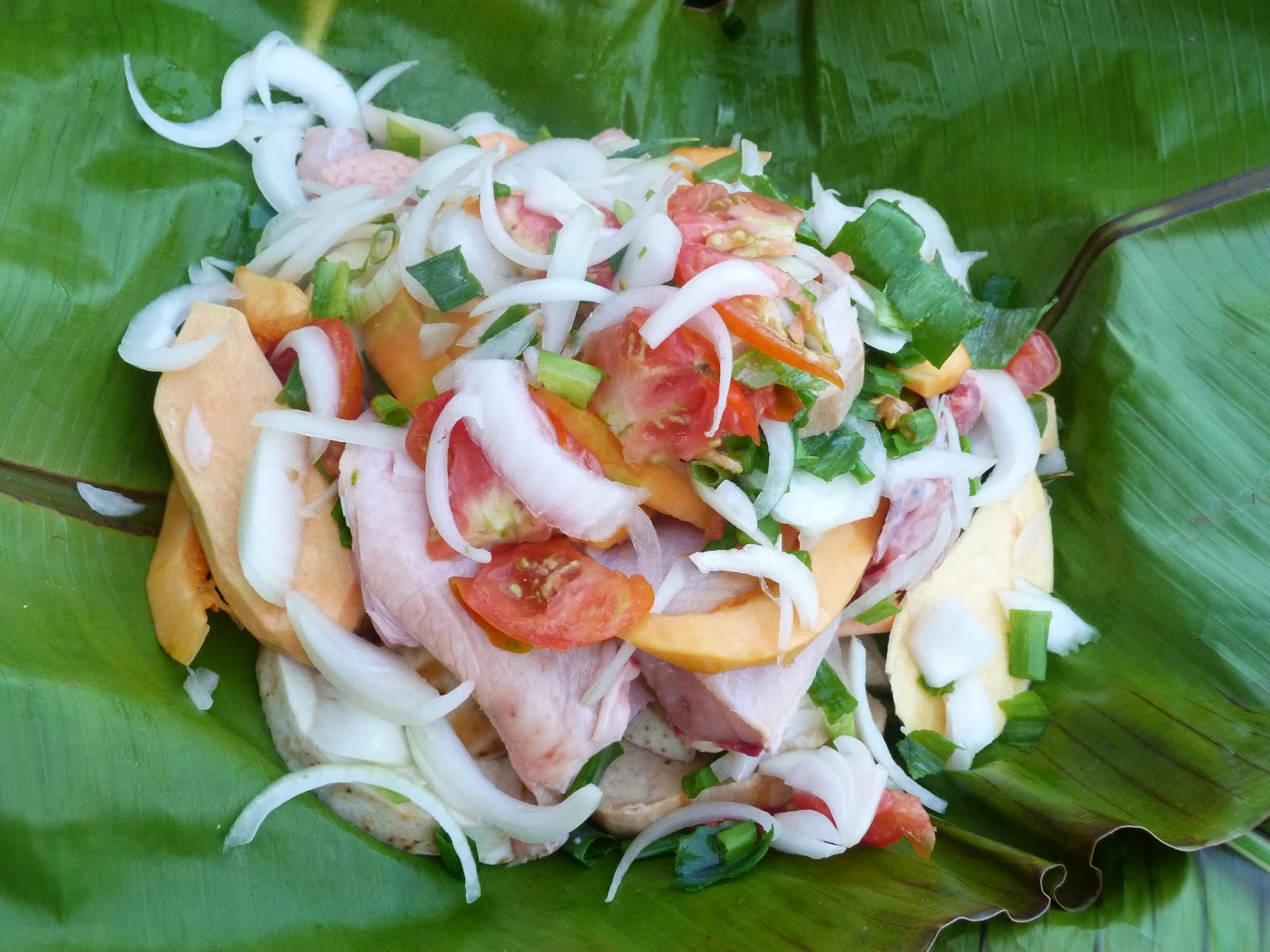 4 infirmières sur le caillou...: Bougna traditionnel