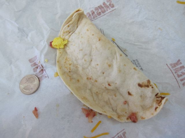 Review: Taco Bell - Bacon Breakfast Soft Taco