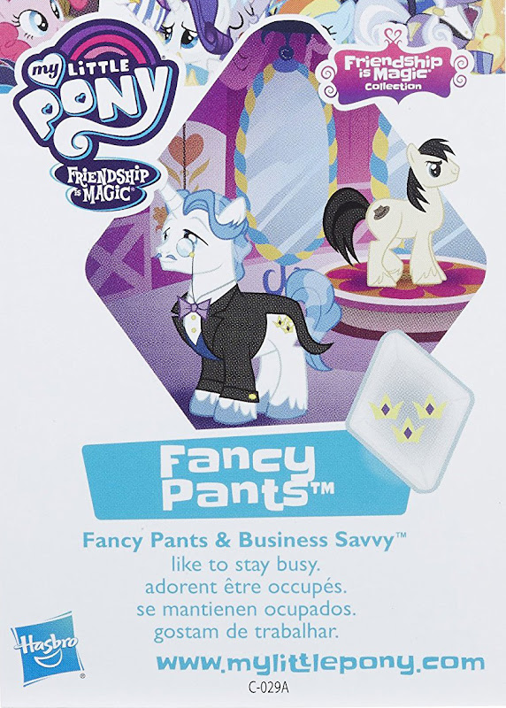 MLP Fancy Pants Blind Bag Cards | MLP Merch