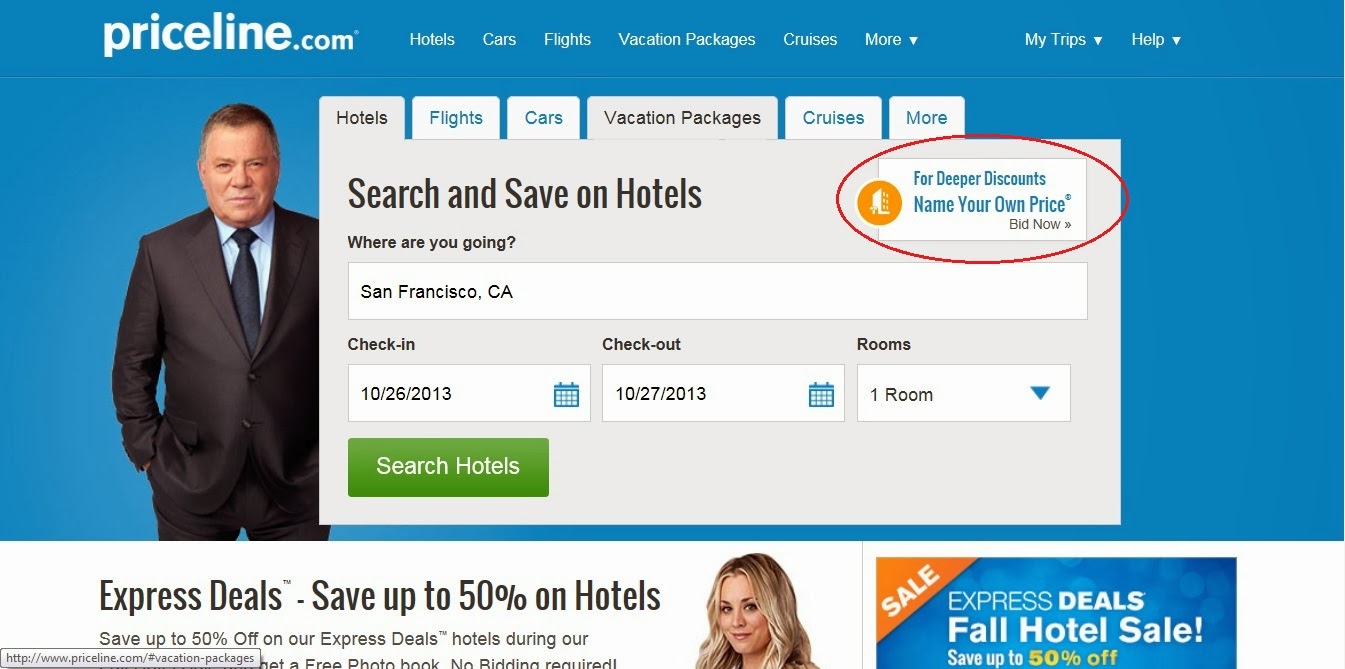 Go, Traveling: How to bid hotel on Priceline -如何在Priceline下標飯店
