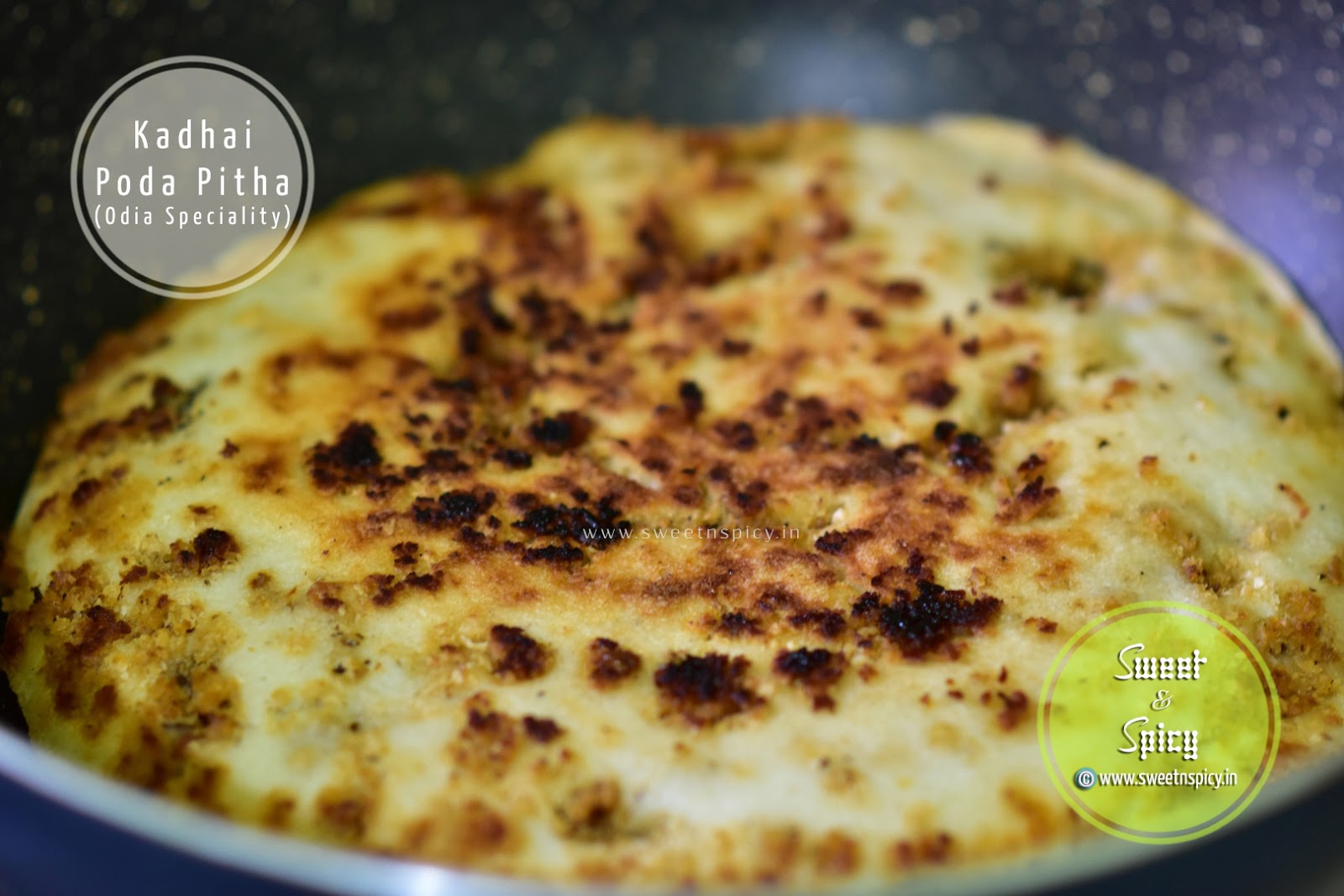 Kadhai Poda Pitha / Jhatpat Poda Pitha - An Easy Way Of Making This ...