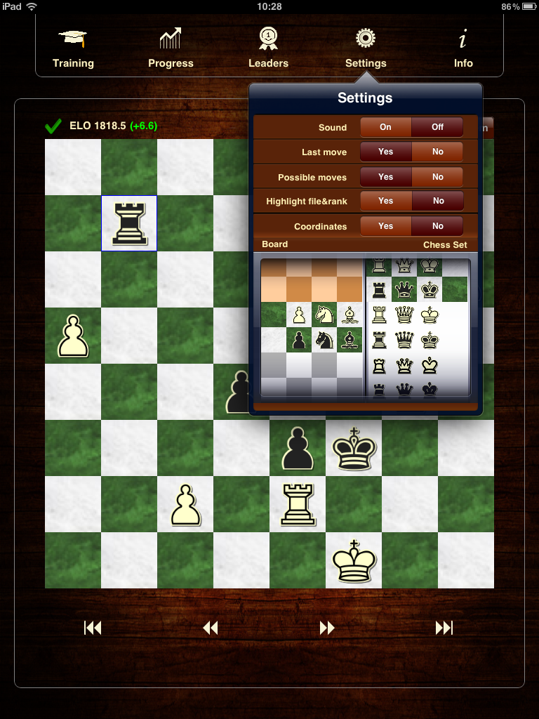 Chess Skills: Tactic Trainer for iPad, iPod, iPhone, Android: Review