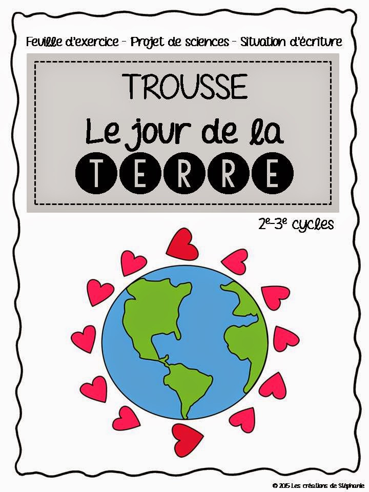 Les créations de Stéphanie: Trousse { Le jour de la Terre }