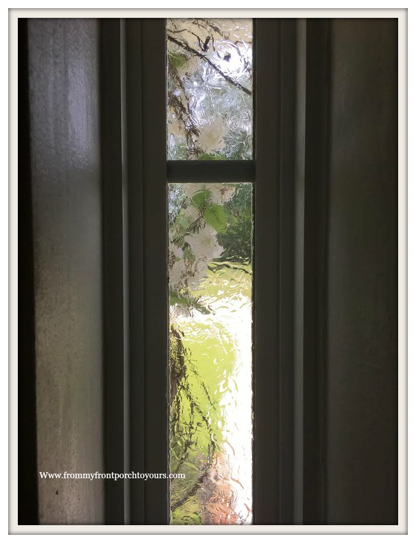 From My Front Porch To Yours: Creating Privacy for Front Door Windows