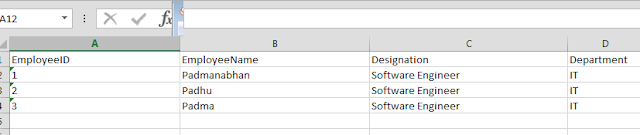 To Learn PRPC: Create Excel Sheet - PRPC OOTB