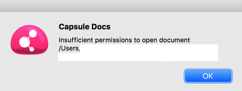 CCMA's blog: Capsule Docs on Mac? Forget about it...