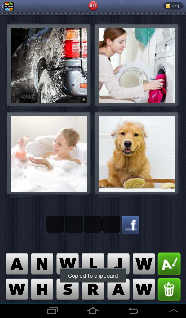 4 Pictures 1 word answers and help