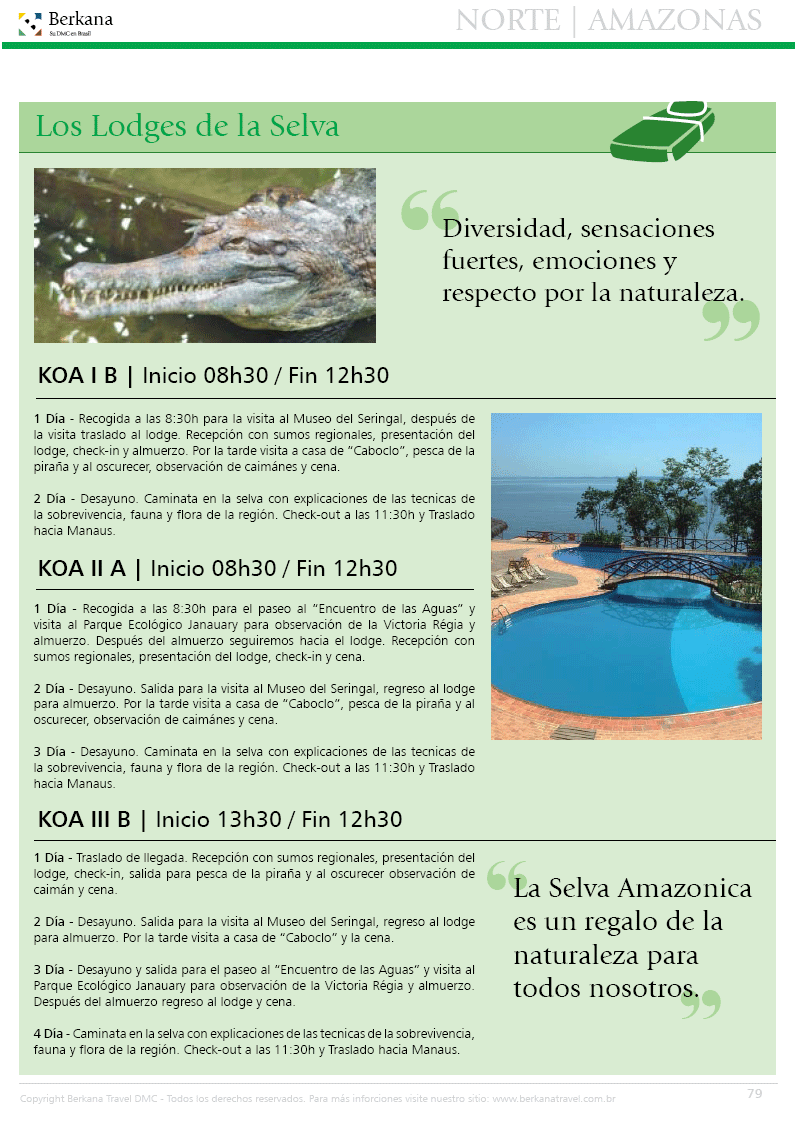 BRASIL: LA SELVA AMAZÓNICA