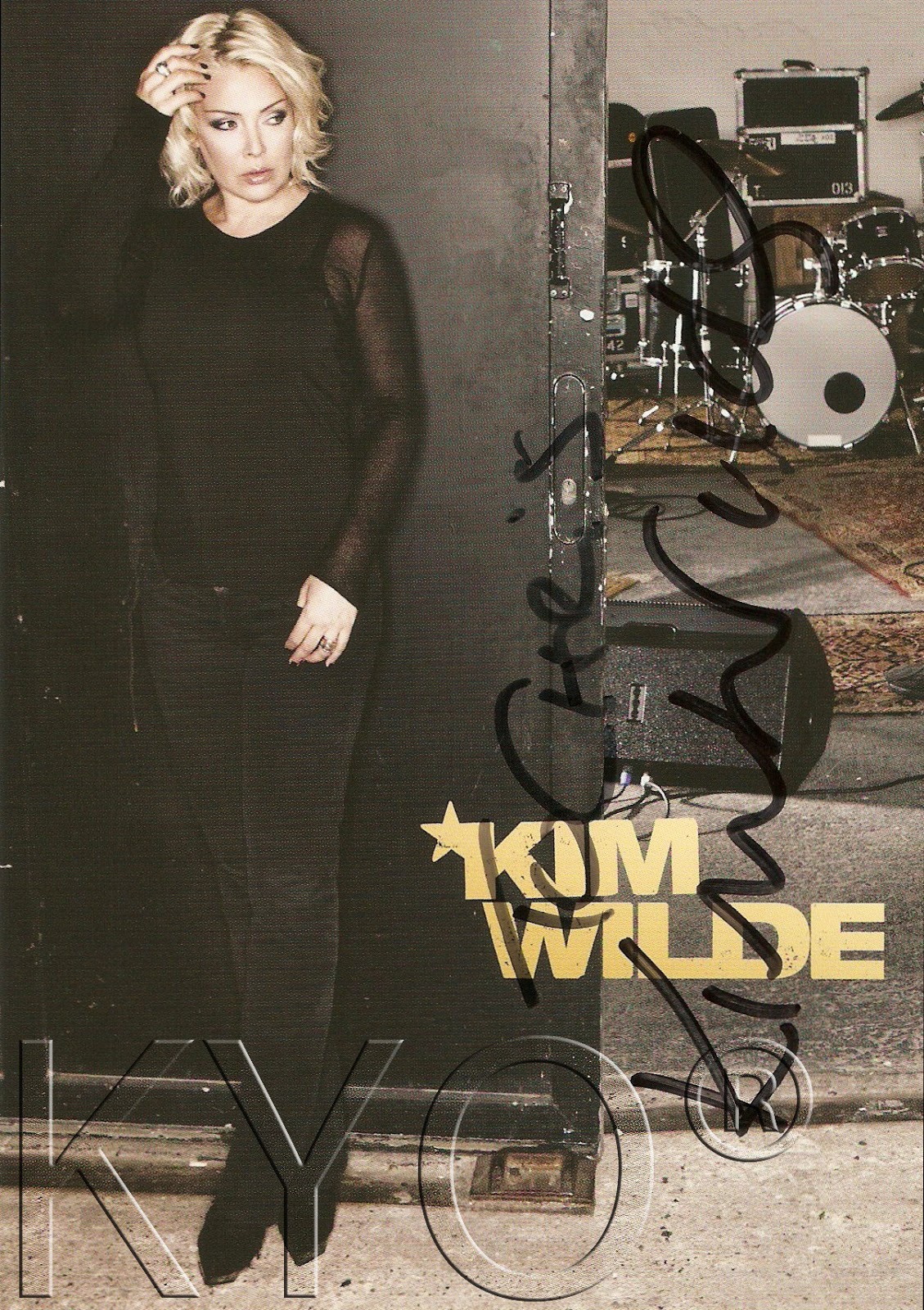 Chris Autographs: Kim Wilde