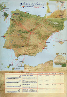 Airline memorabilia: Spanair (2000/2001)