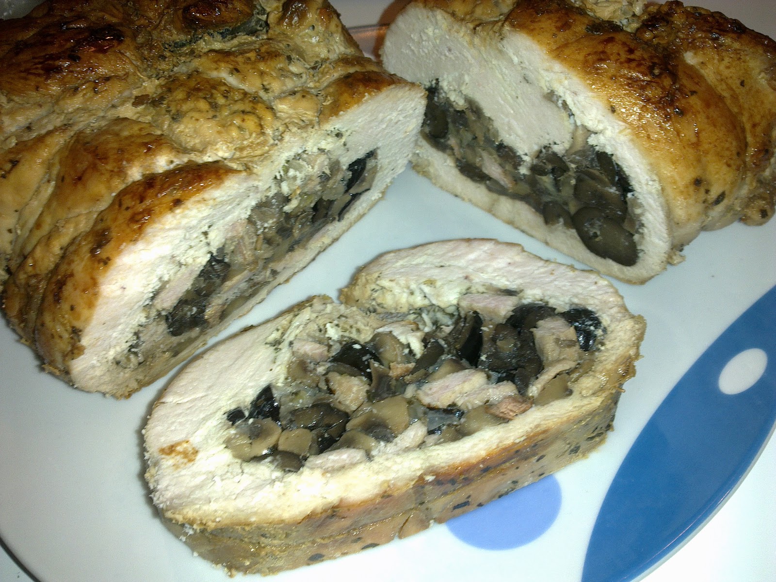 Esti ceea ce mananci: Piept de curcan umplut