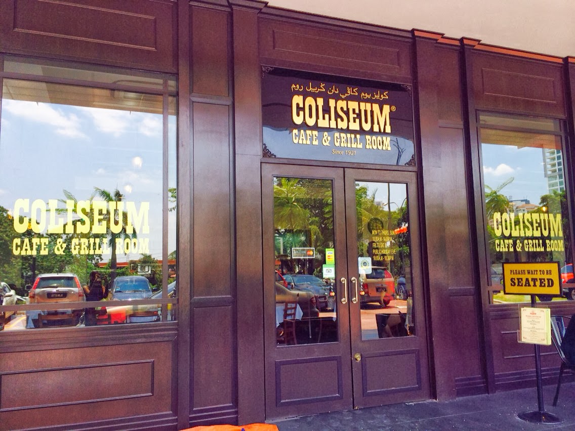 The Munchkin Diaries: Lunch at Coliseum Cafe & Grill Room, Jaya 33