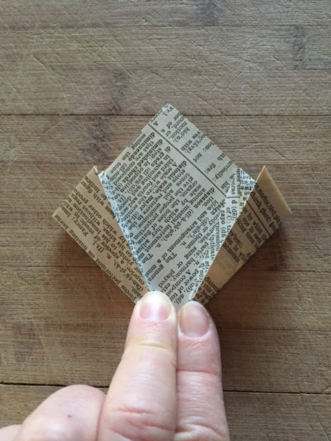 Sew Many Ways...: Book Page Flower Tutorial...