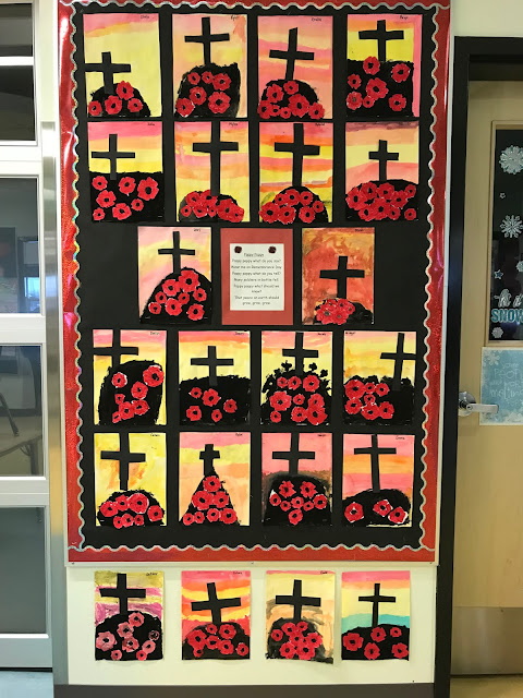 Miss. Vanchu's Classroom Blog : Remembrance Day Art