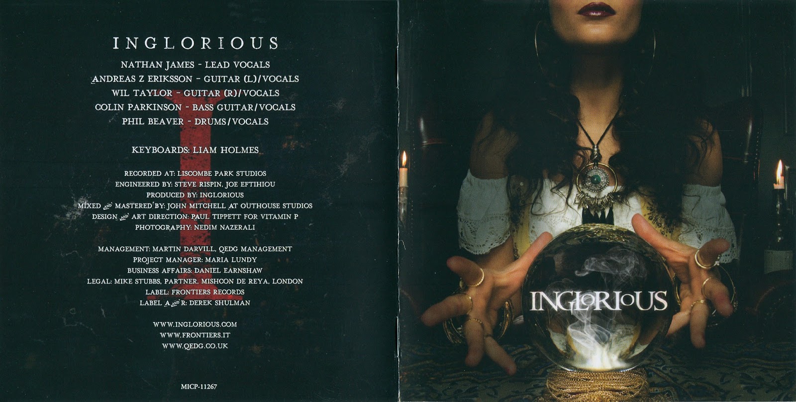2016 Inglorious - Inglorious - Rockronología