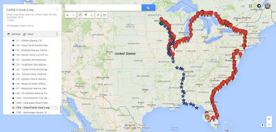 C.A.R.I.B. II - Chill And Relax It's Boat-time . . .: Goggle Map of our ...